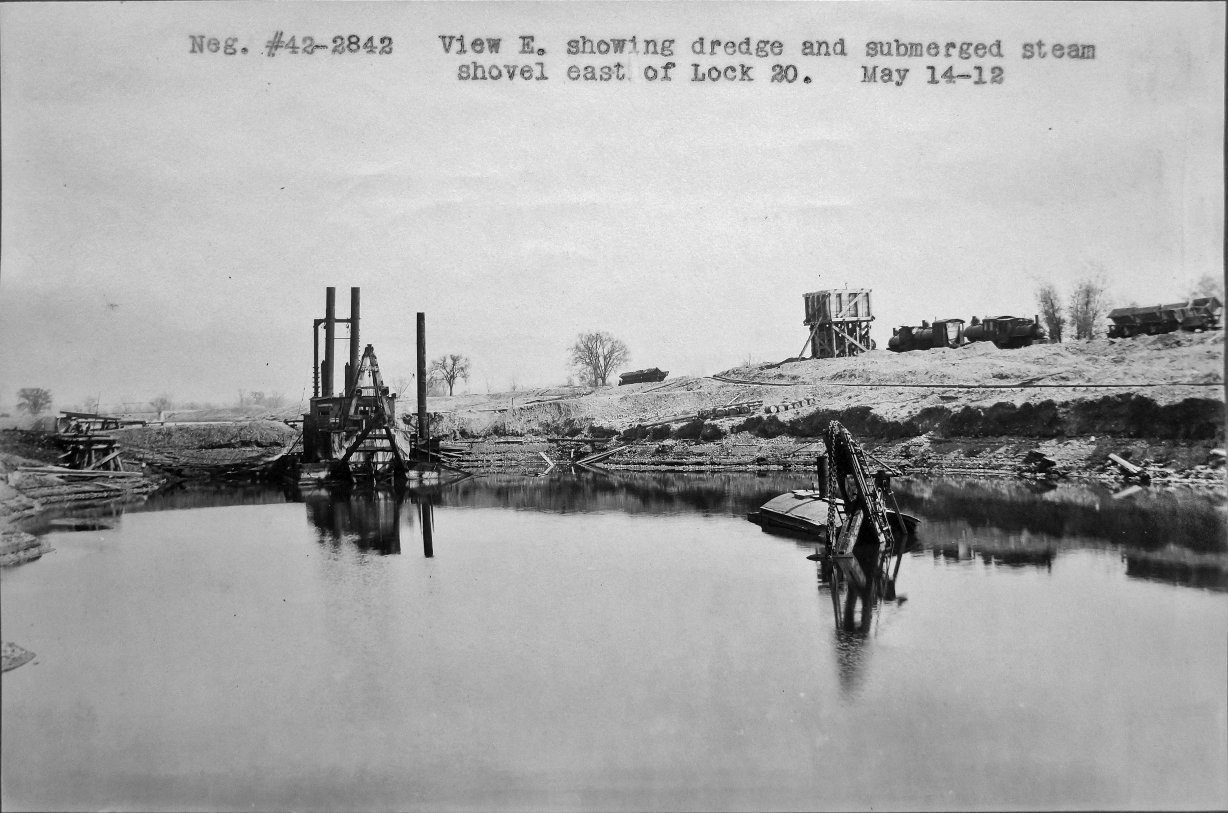 Barge Canal Construction Equipment, The Steam Shovel - The American ...